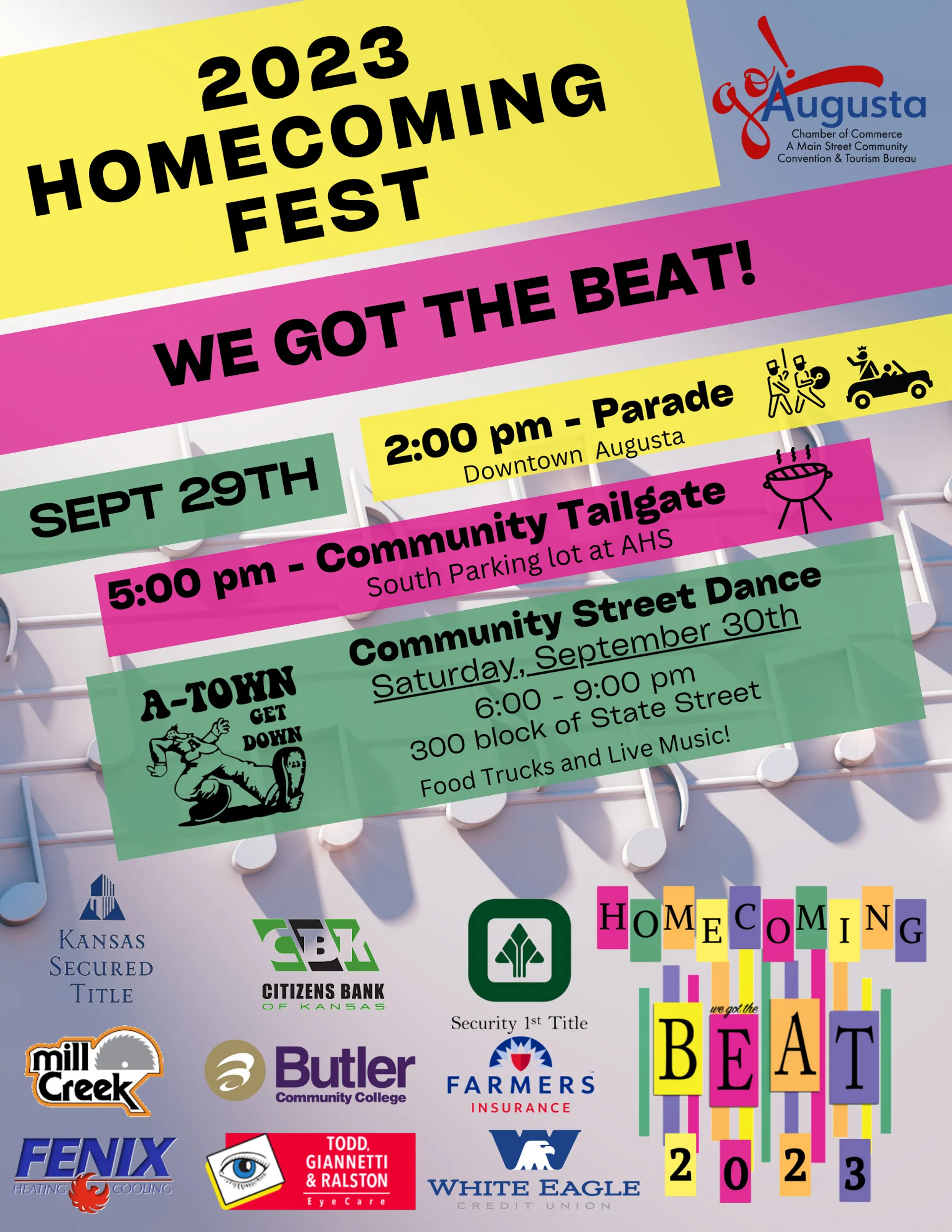 Homecoming Fest Preview of Events