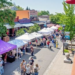 Spring Arts and Crafts Fair in Folsom Historic District