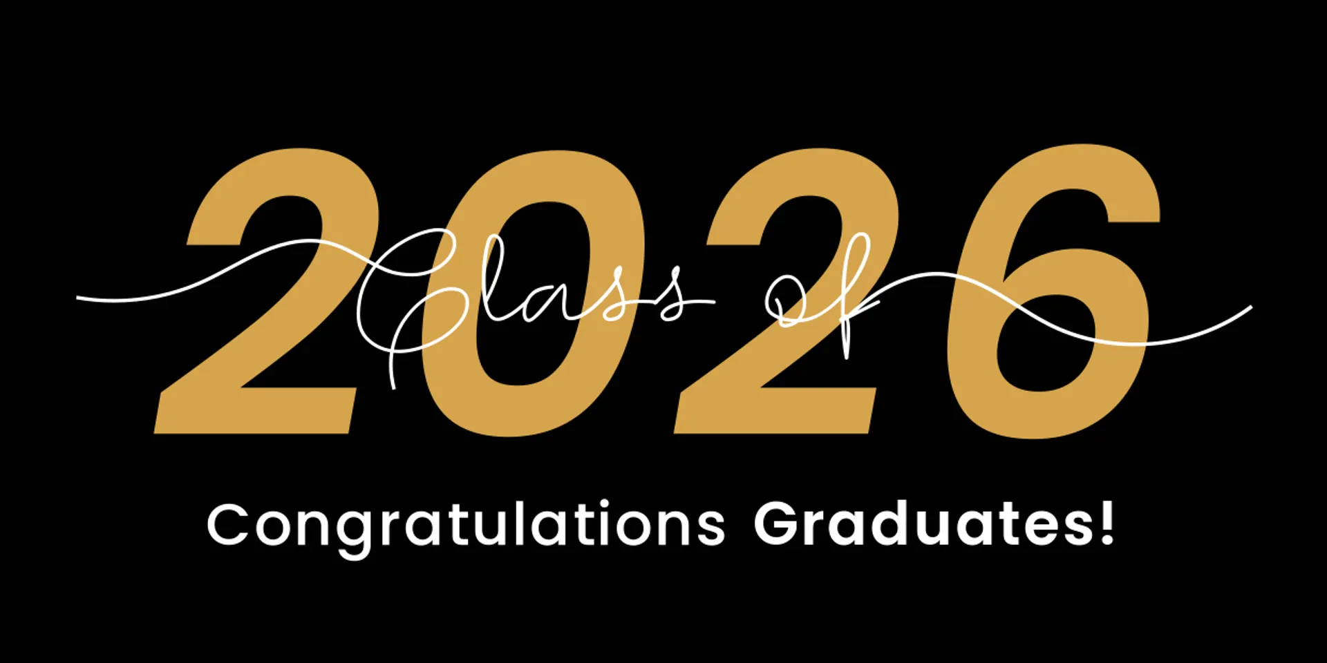 Congratulations to the Class of 2026