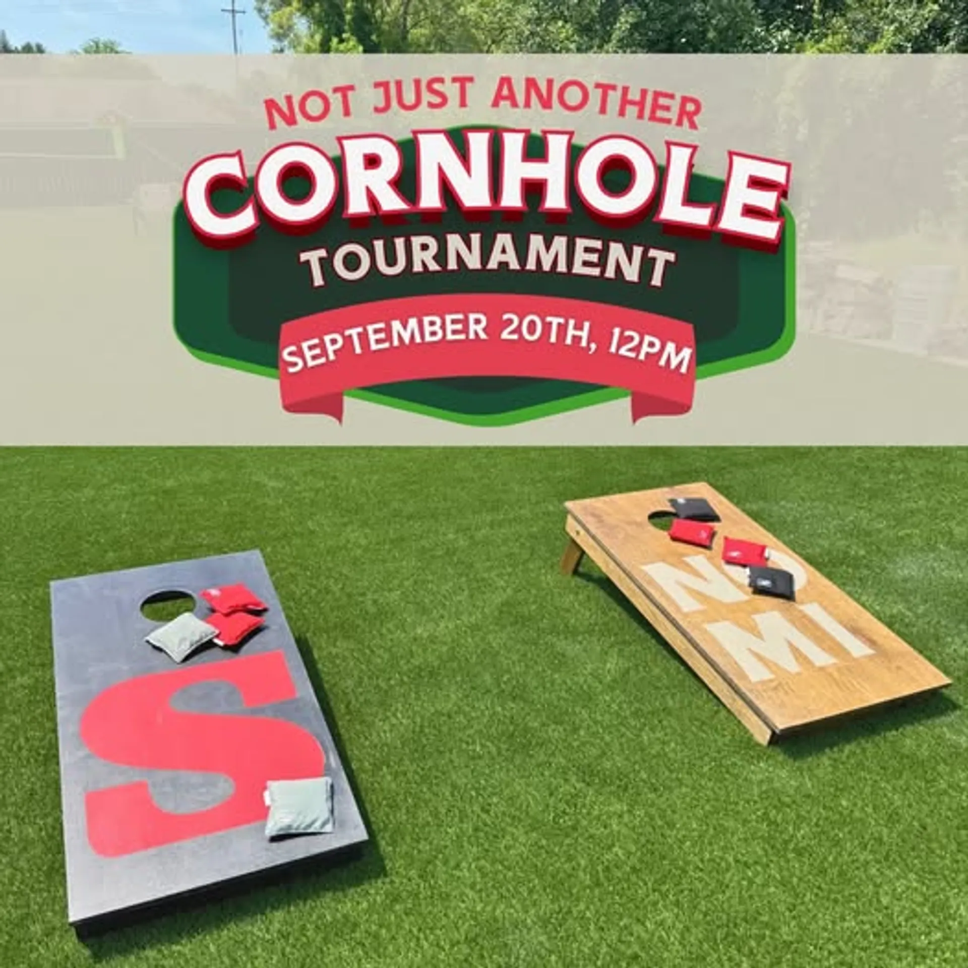 Cornhole Tournament this weekend!