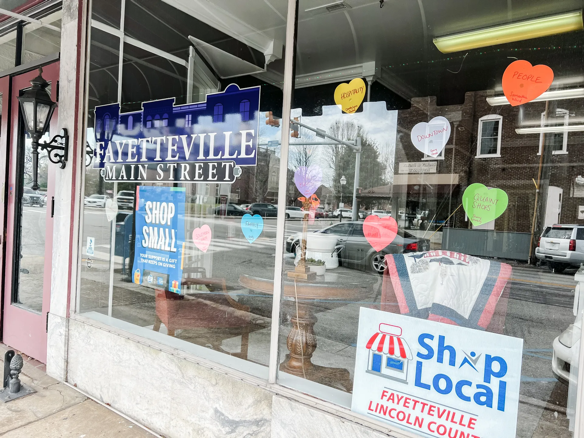 I HEART Fayetteville Main Street--Month of Love