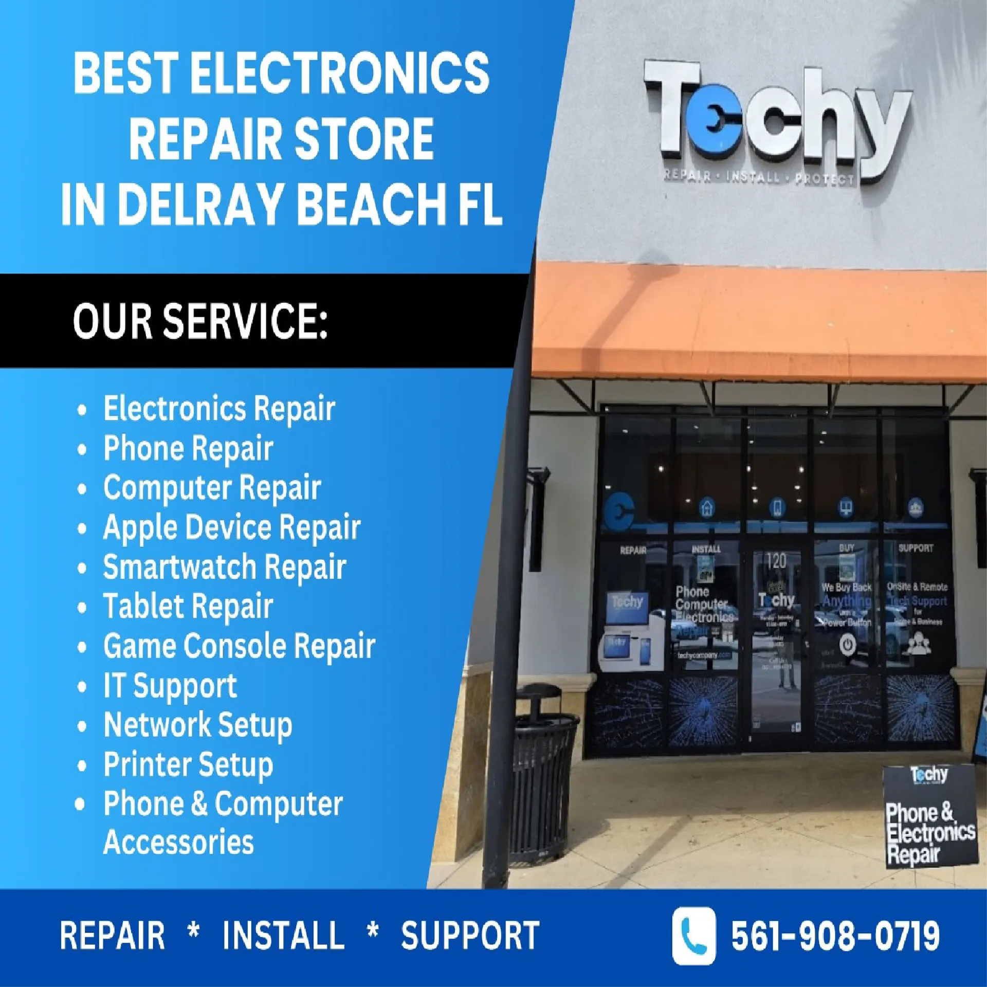 Techy Delray Beach - Cell Phone & Computer Repair | Local Connections™