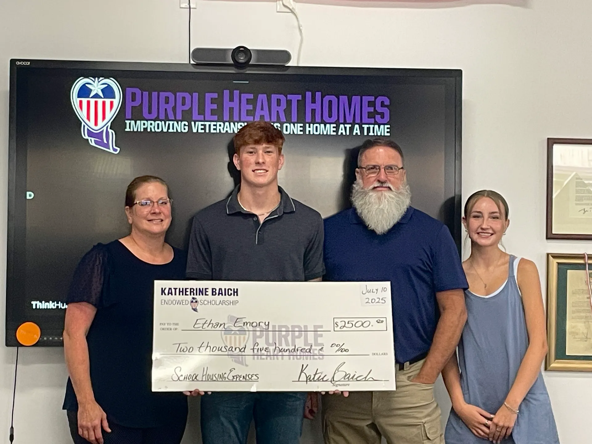 Celebrating the Future: Ethan Emory Receives the Katherine Baich ...