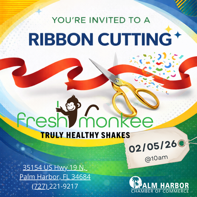 Ribbon Cutting- Fresh Monkey