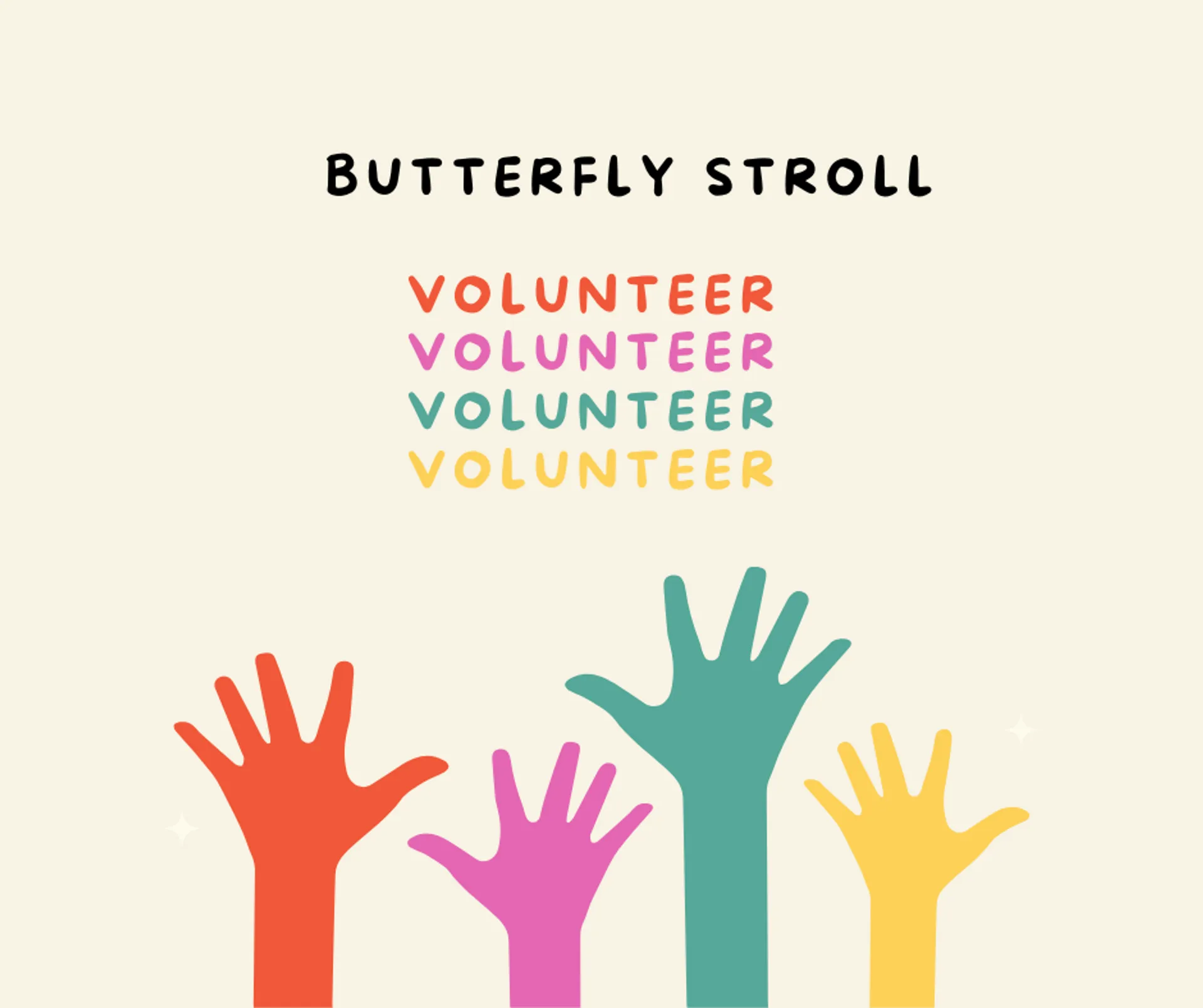 Volunteer at the Butterfly Stroll