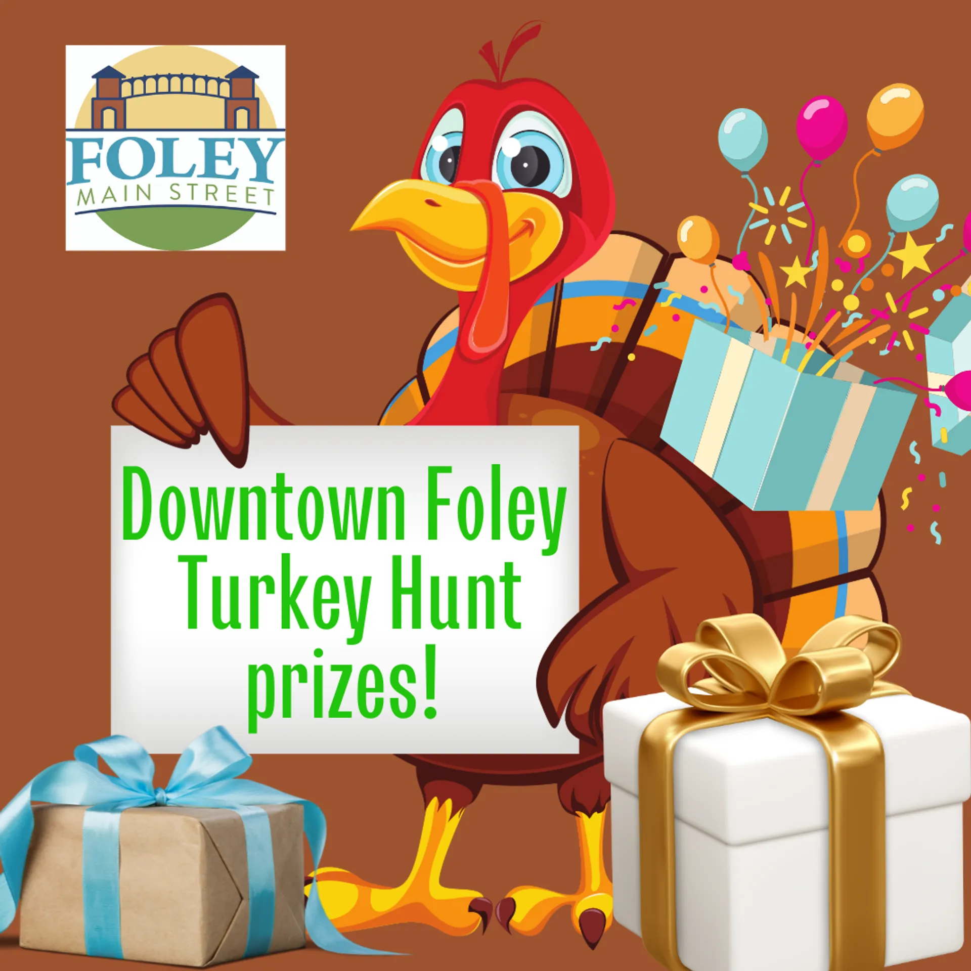 Prizes for the 2025 Turkey Hunt!