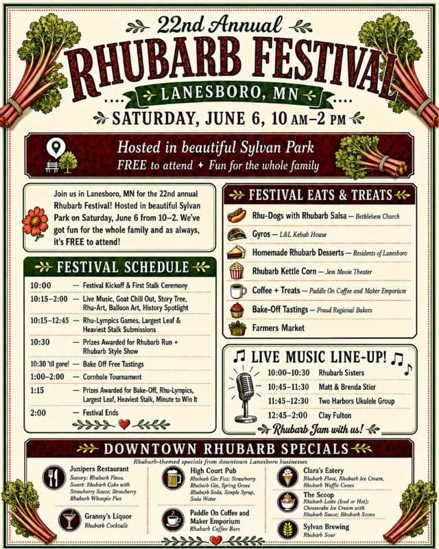 Rhubarb Fest
