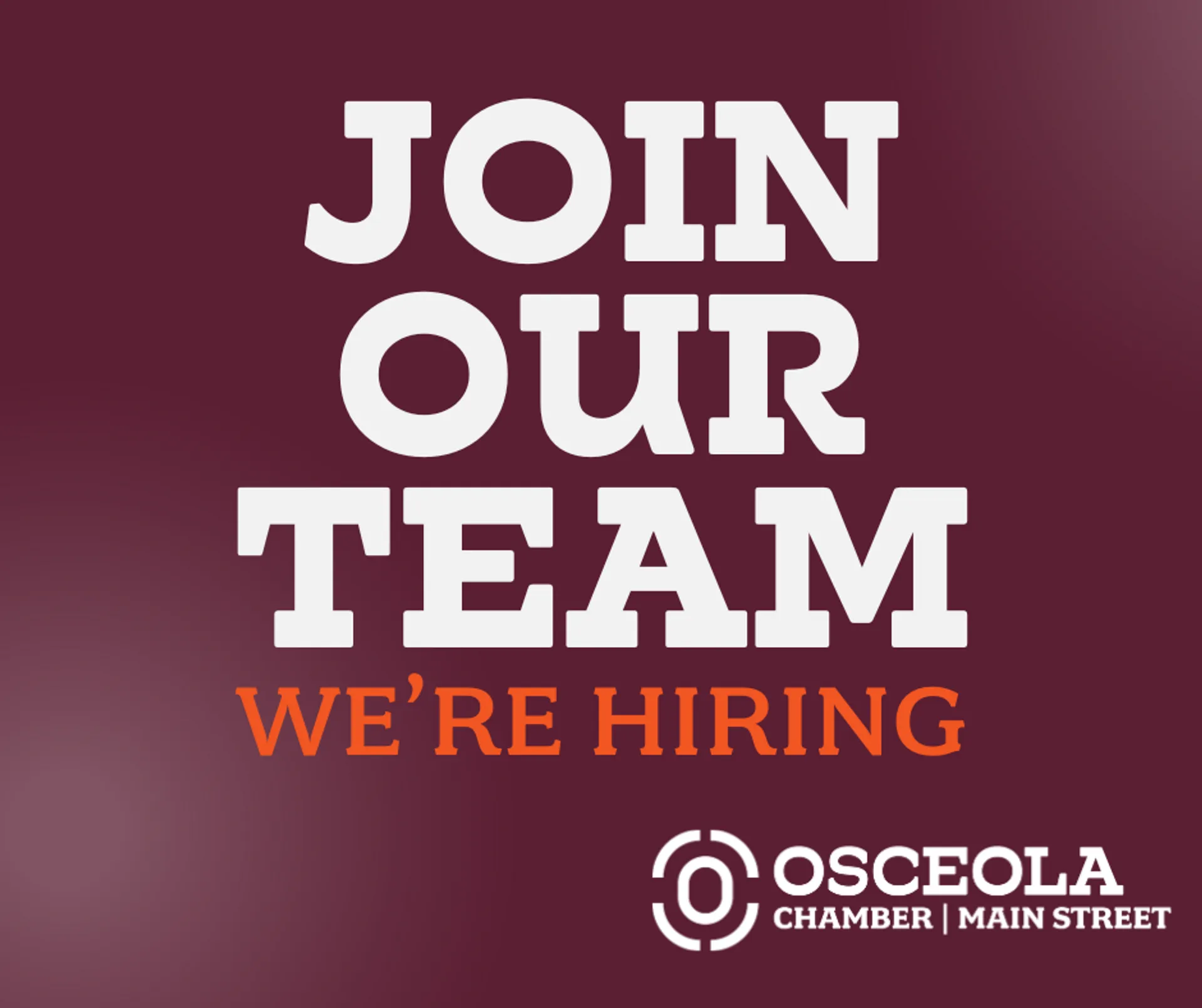 OCMS is Hiring