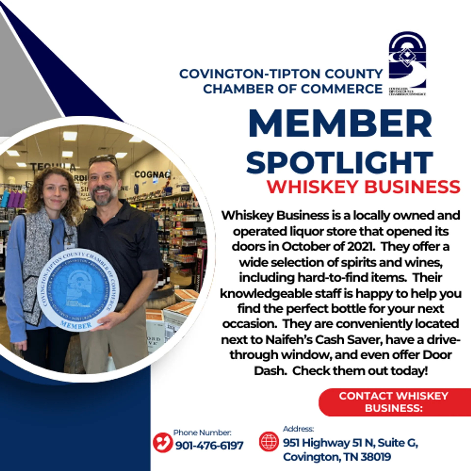 Member Spotlight: Whiskey Business