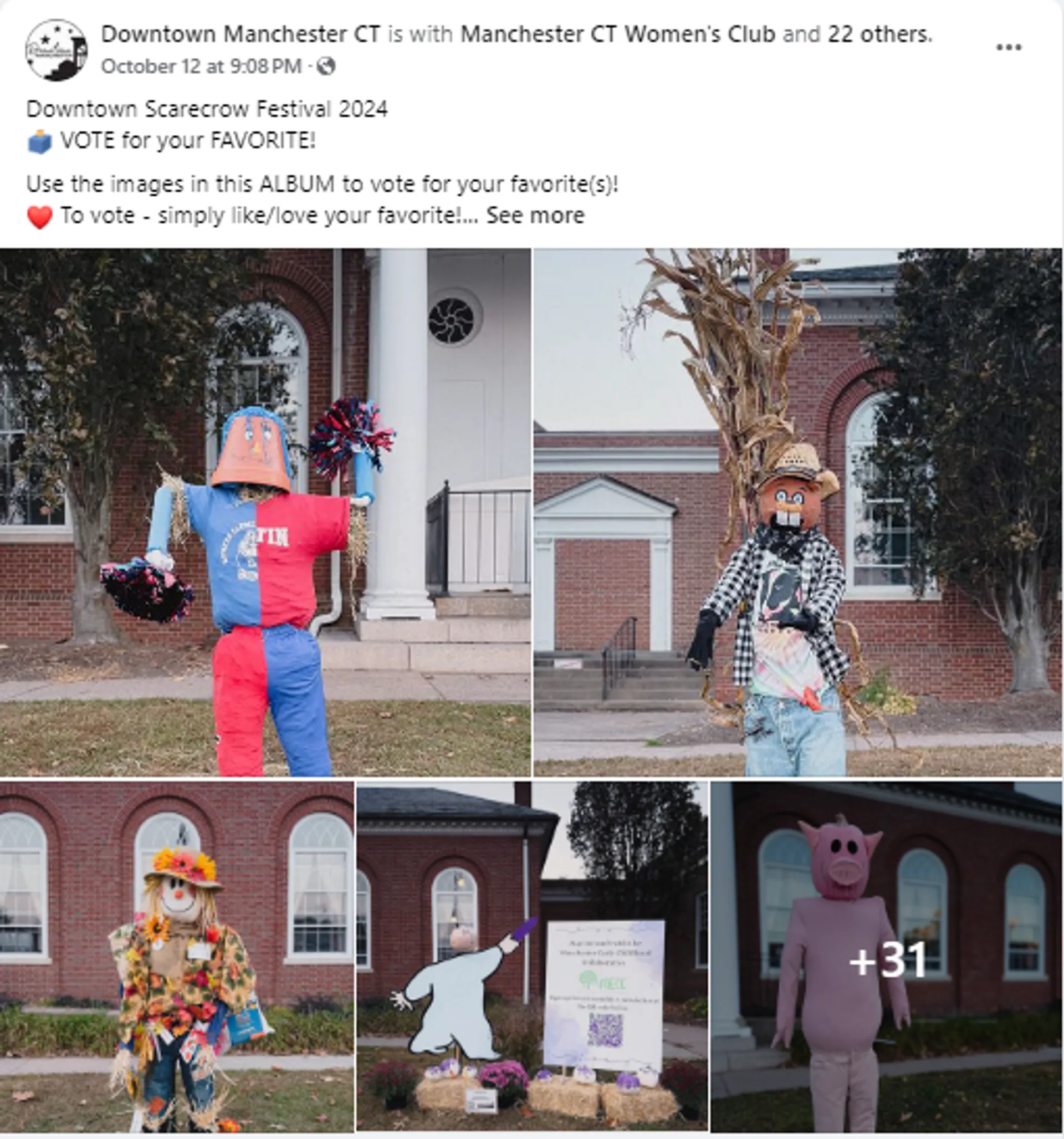 Vote for Your Favorite Scarecrow!