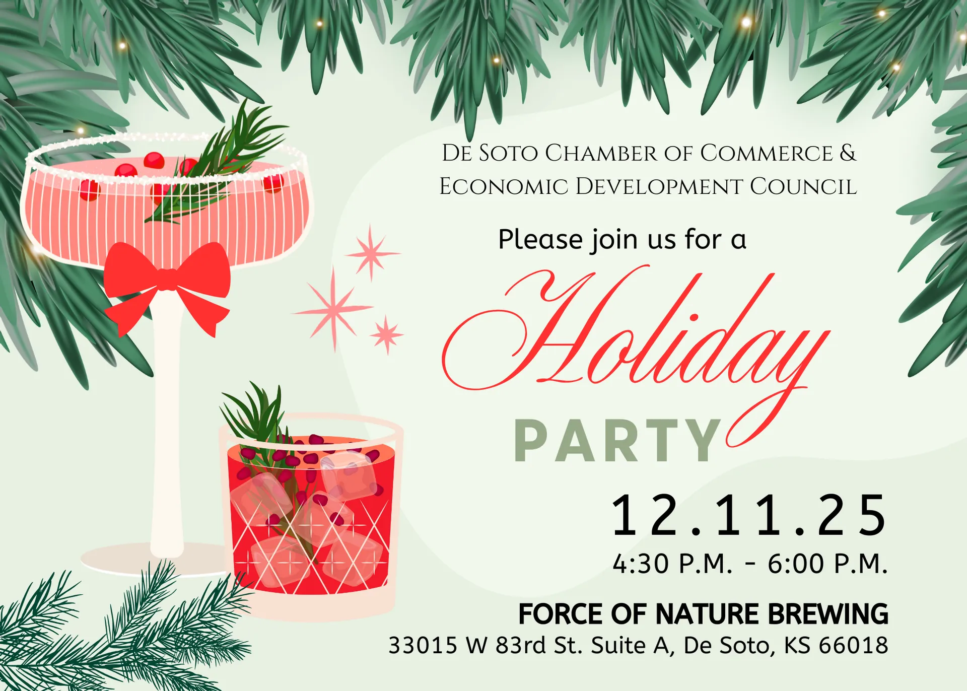 A Festive Evening at Our Chamber Holiday After Hours