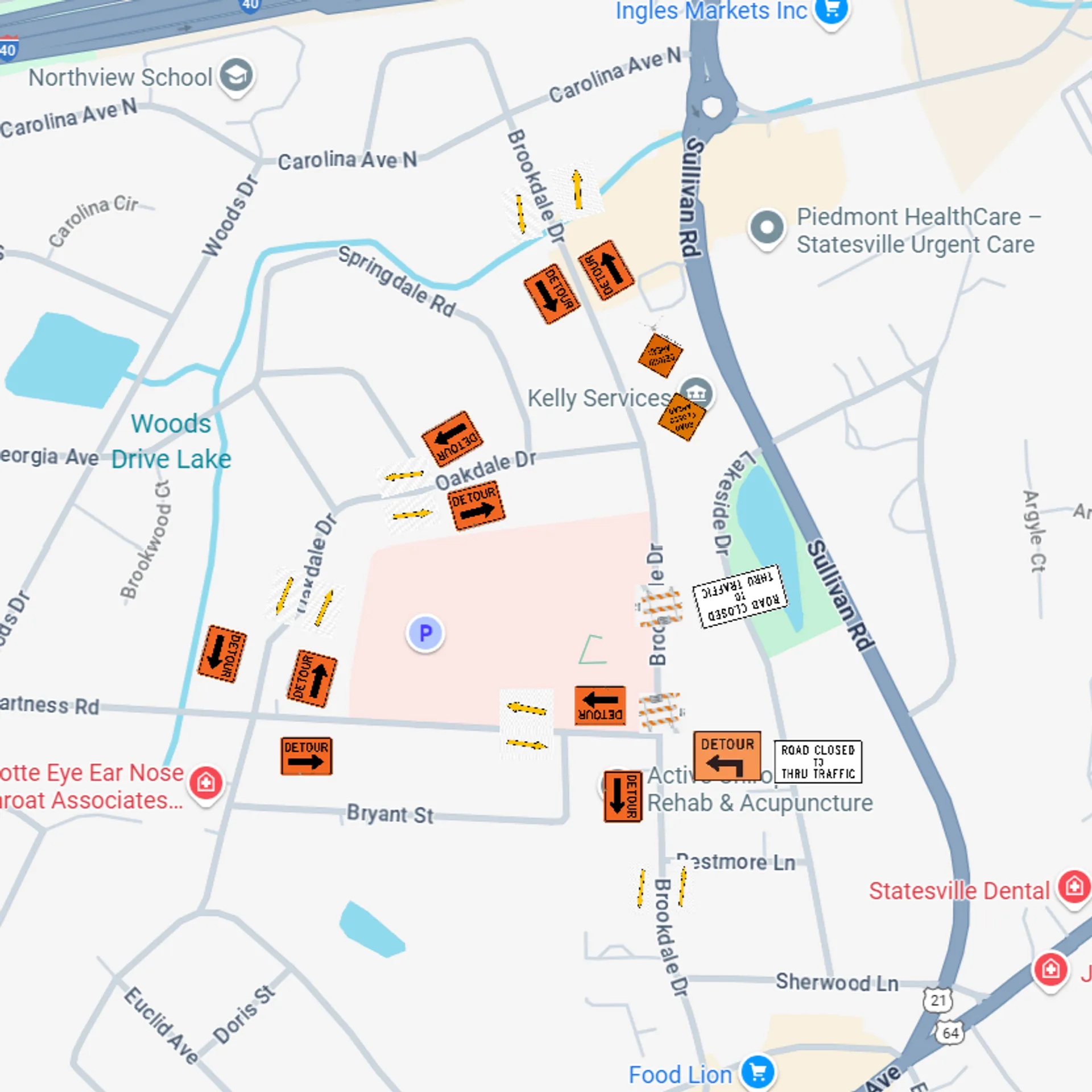 October 7 Road Closure: Brookdale Drive from IMH Emergency Entrance to ...