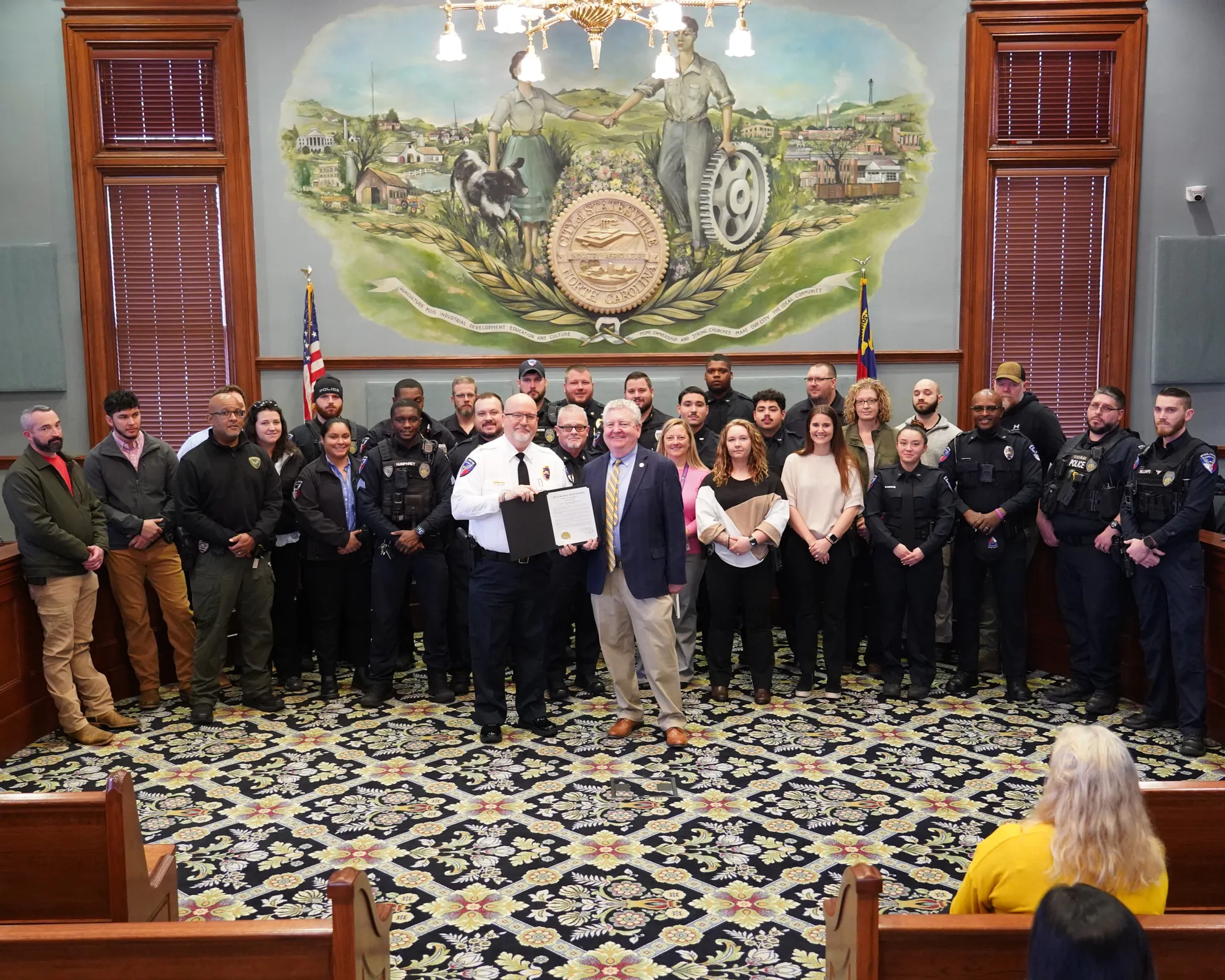City of Statesville Proclaims January 9, 2026 as National Law ...