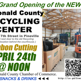 Recycling Center Grand Opening / Ribbon Cutting