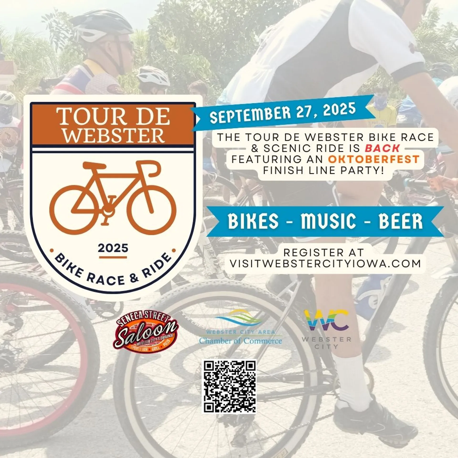 🚴‍♀️ Tour de Webster is Back — Now with an Oktoberfest Twist! 🍻