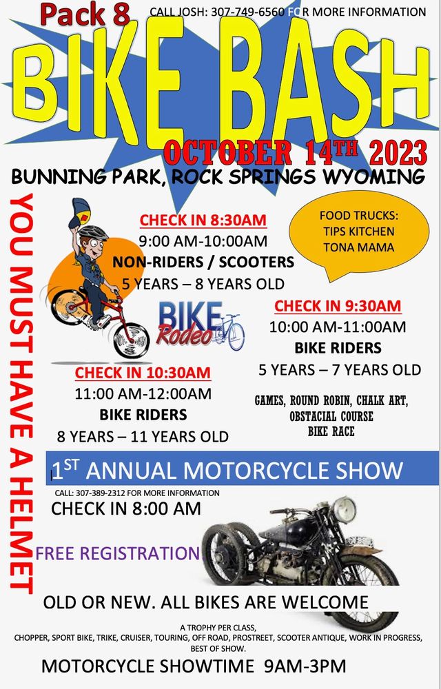 Pack 8 Bike Bash