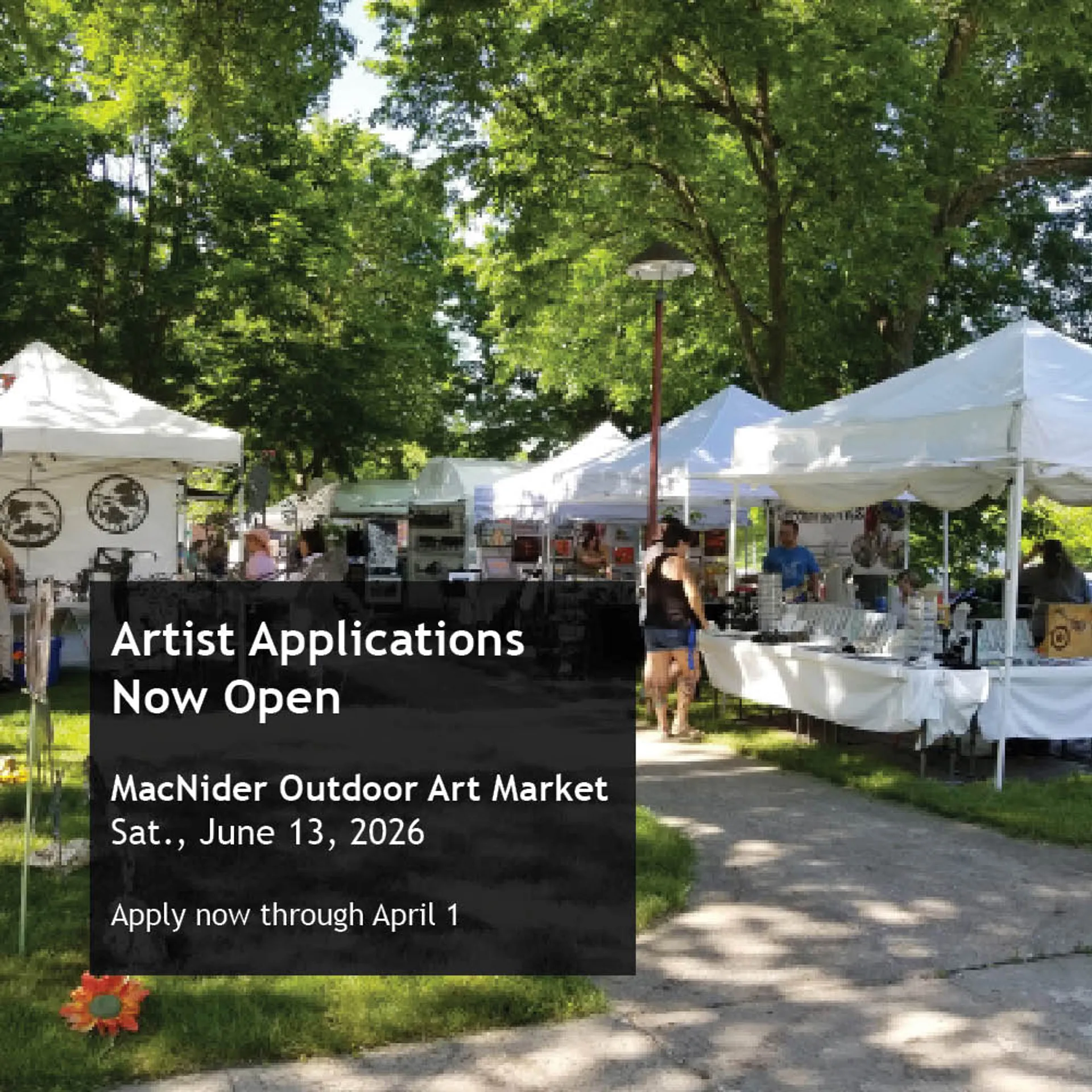 MacNider Outdoor Art Market - Artist Applications Now Open