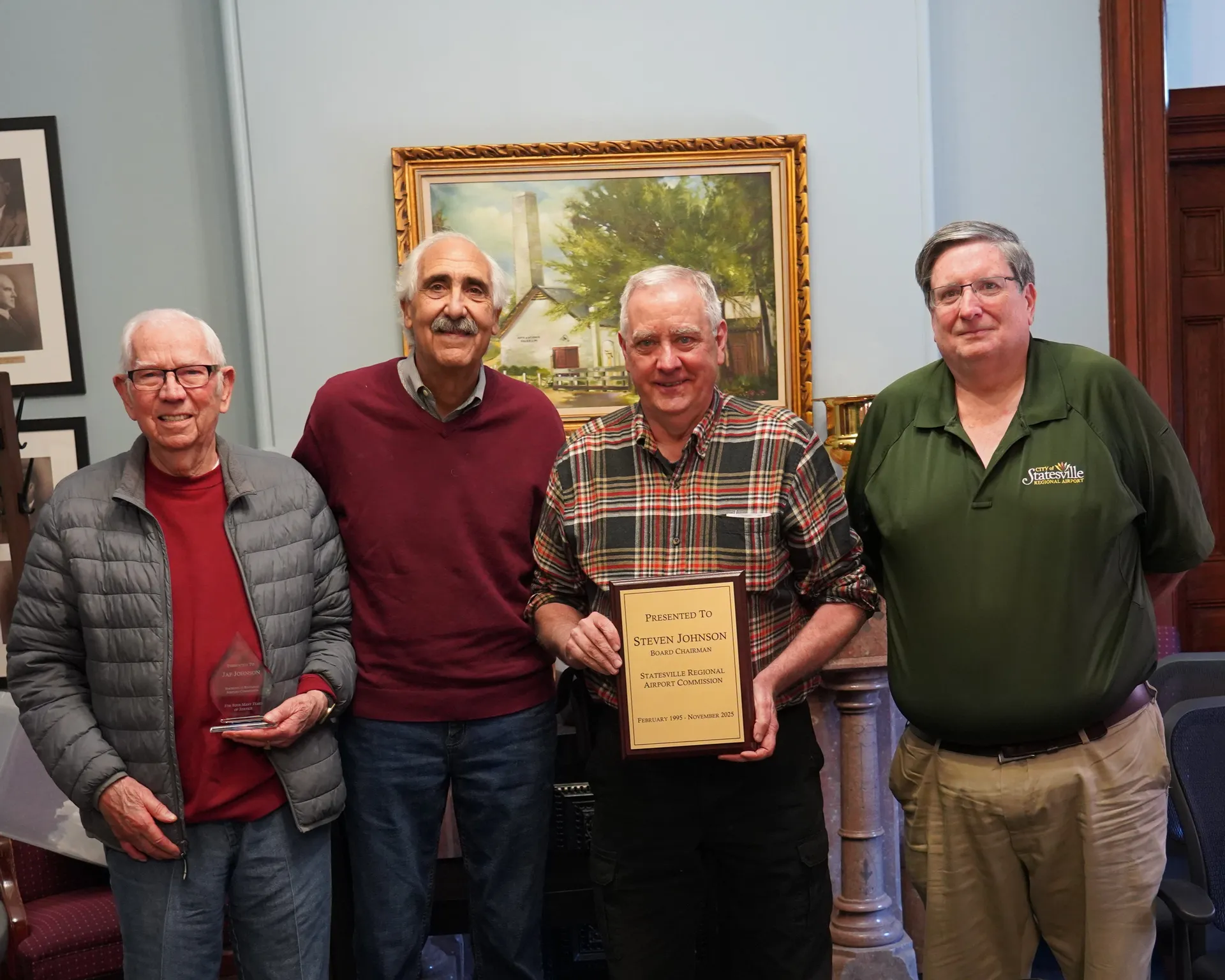 Honoring Decades of Leadership: Councilmen Steve Johnson and Jap ...