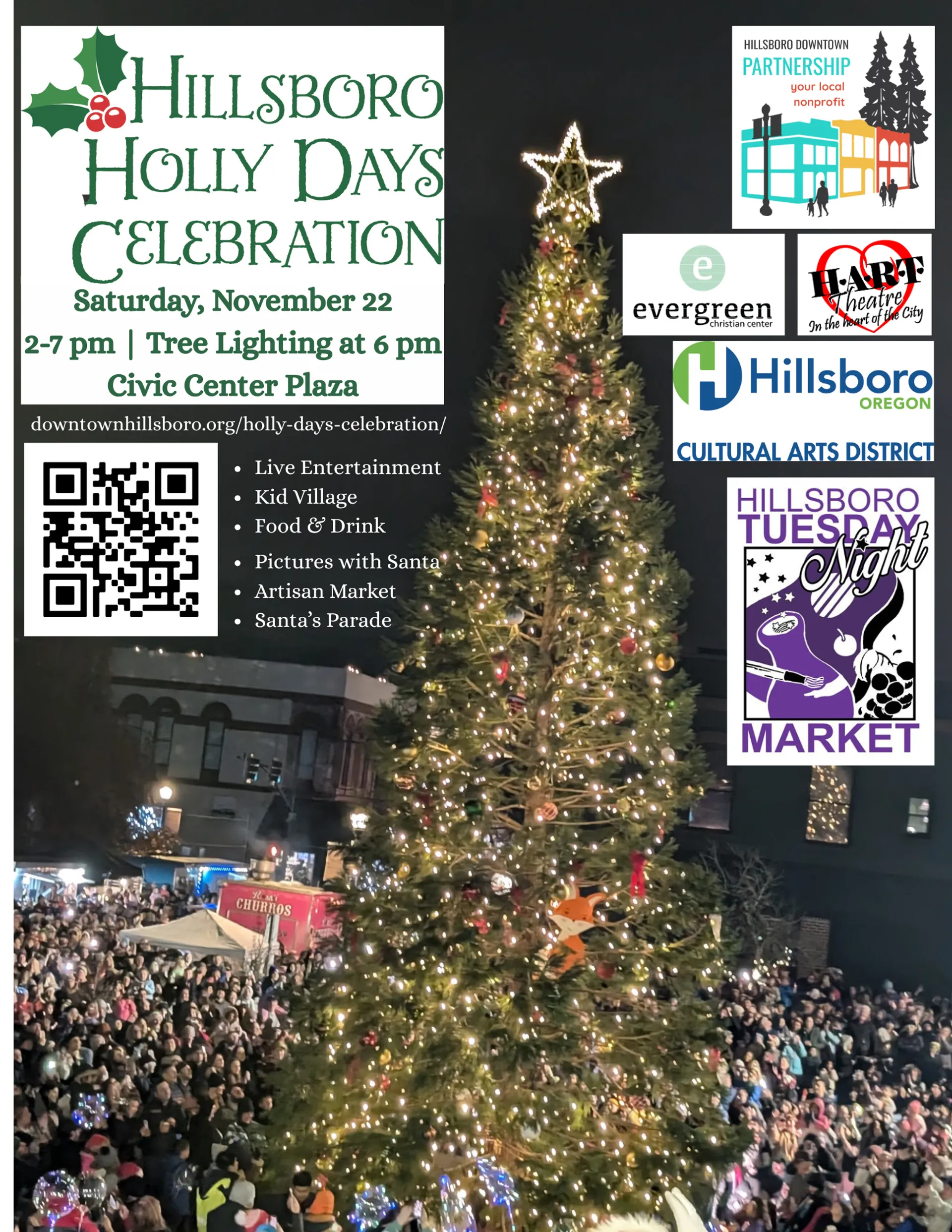 The Holidays in Downtown Hillsboro!